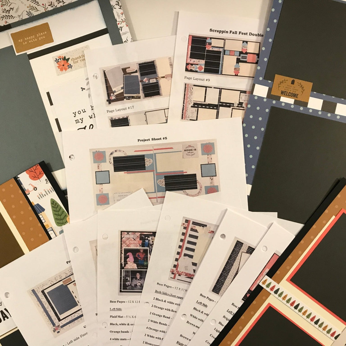 Traditional Scrapbook Page Layout Tutorials – Scrappin It Up