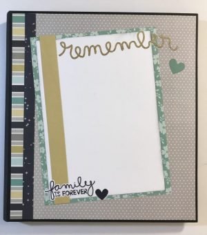 A Love For Memories Folio Album – Scrappin It Up